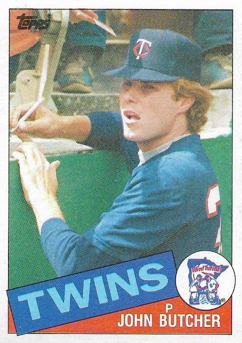 1985 Topps: #741 - John Butcher