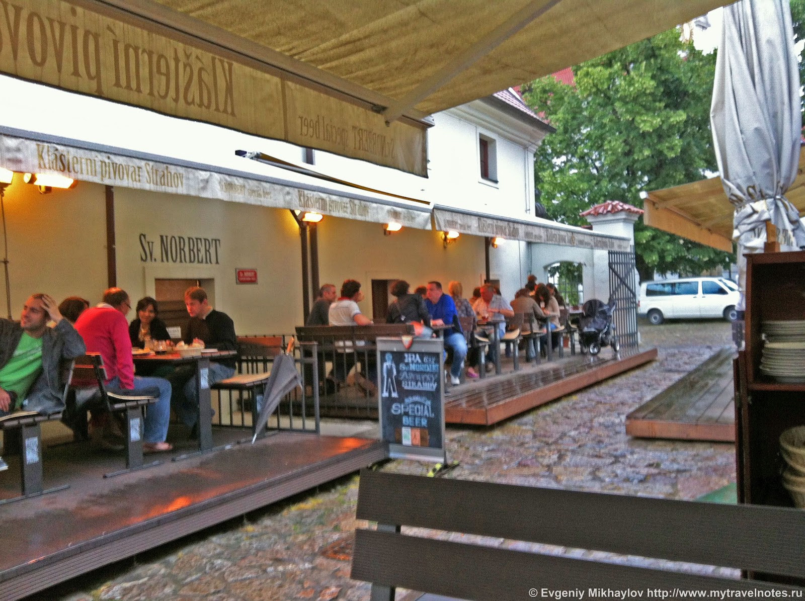 Рестораны Праги. Монастырский ресторан Saint Norbert