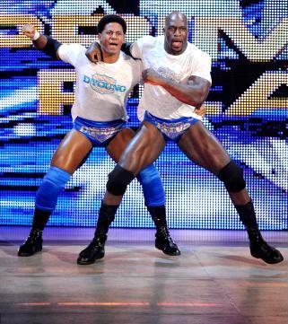 WWE In live!!!!: THE PRIME TIME PLAYERS vs JUSTIN GABRIEL & TYSON KIDD