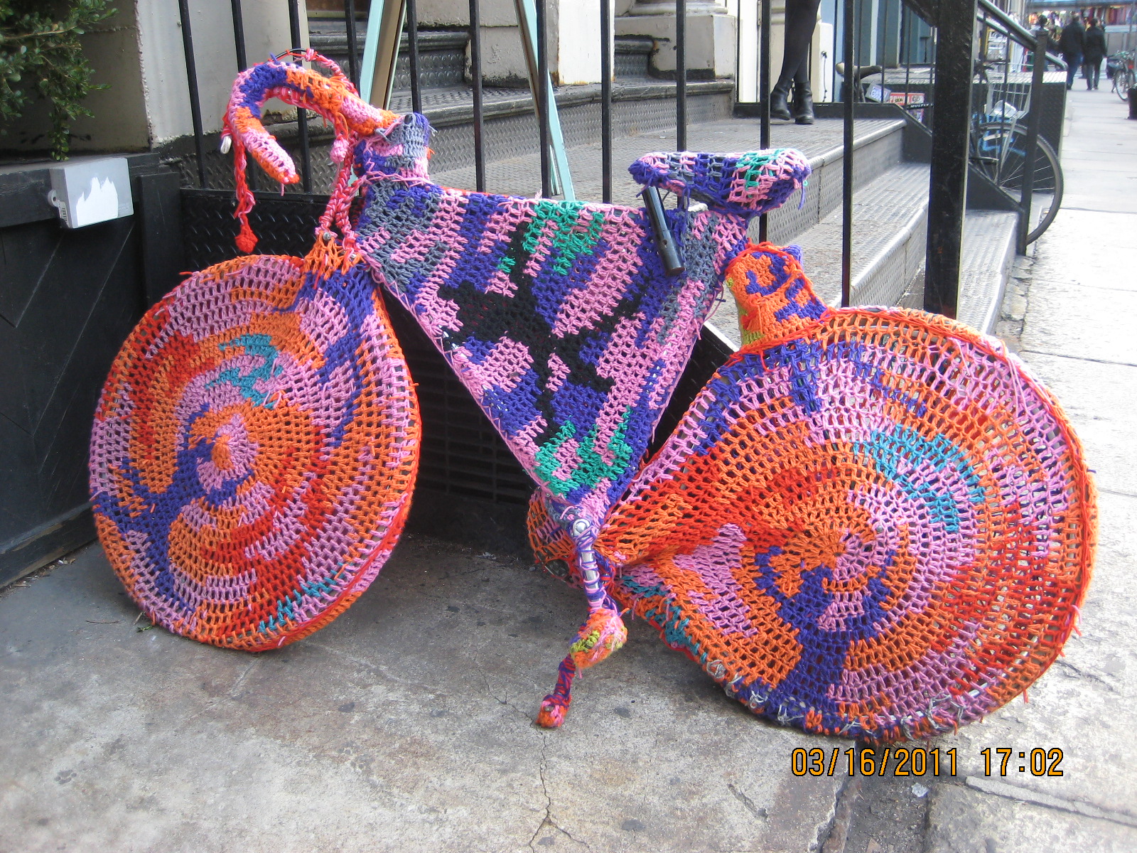 Kissena Track Racing: Aero Crochet Bike