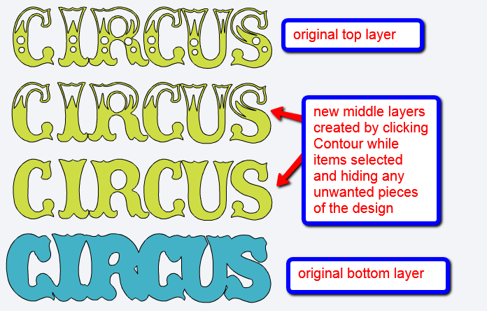 Capadia Designs: Cricut Design Space - Use Contour to create more ...