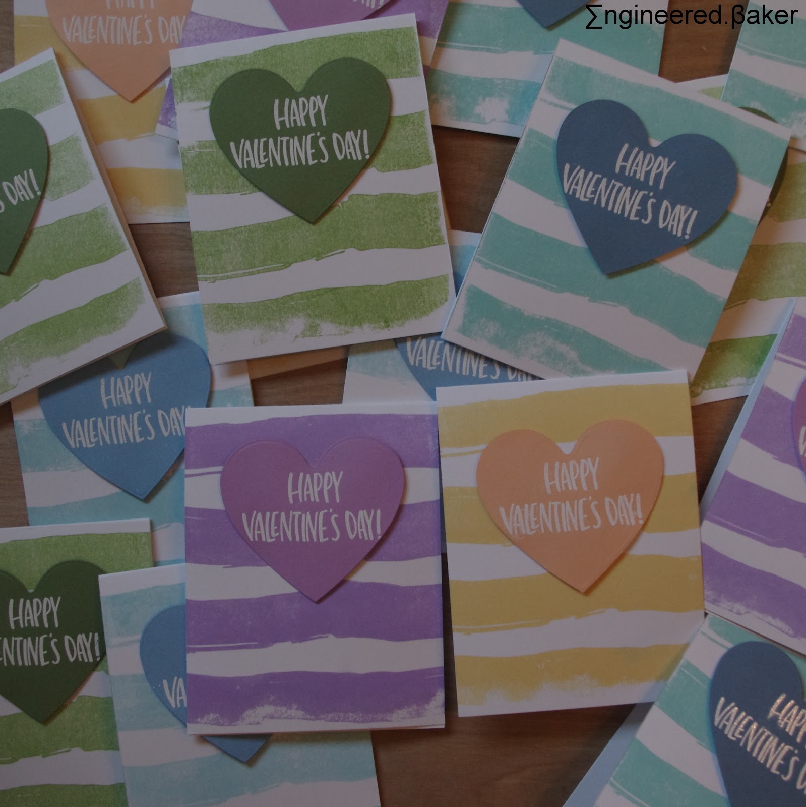 The Engineered Baker: Quick Valentines Day Cards