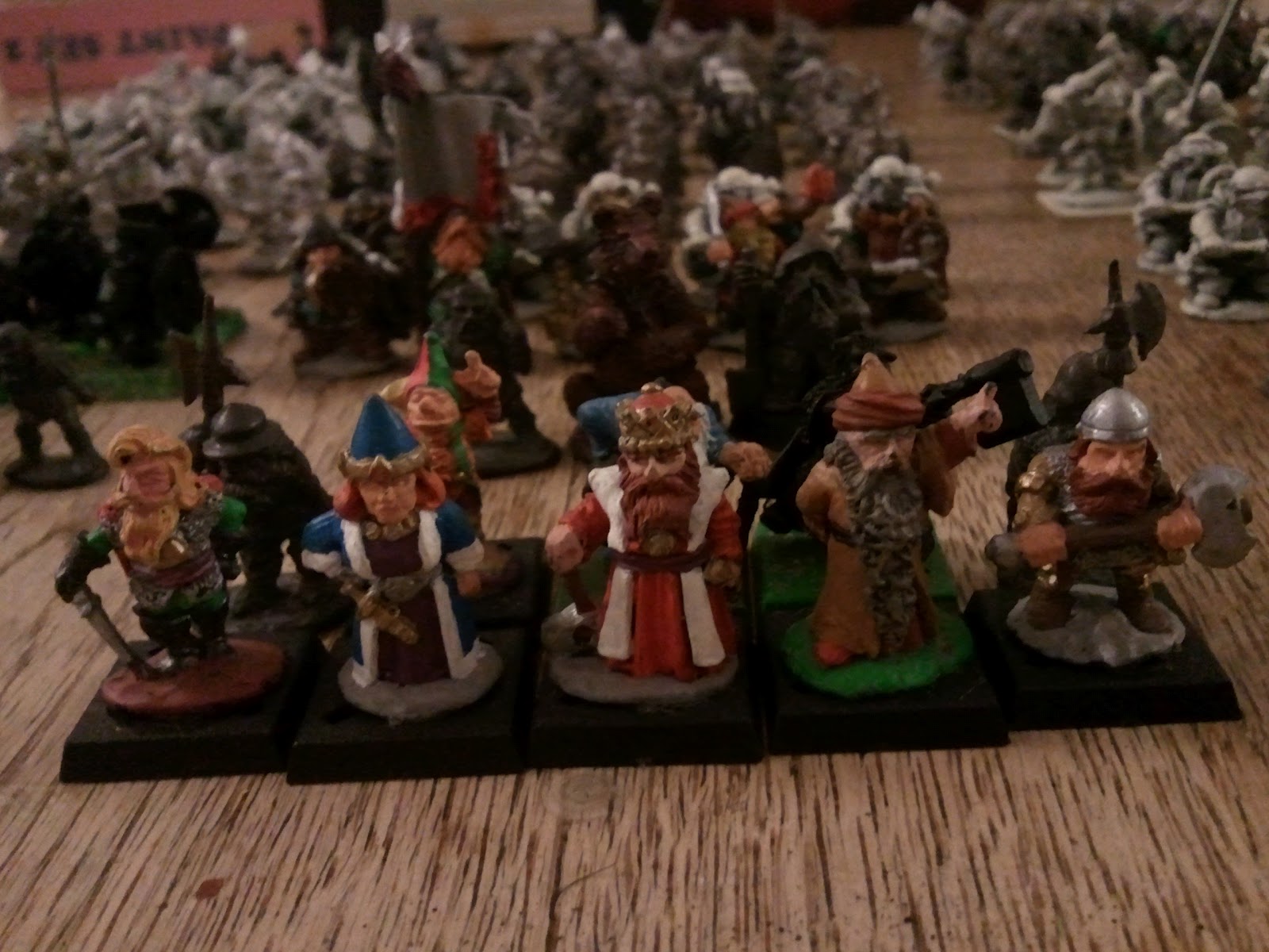 Level 2: Fantasy Miniatures Part 3. (Dwarves)