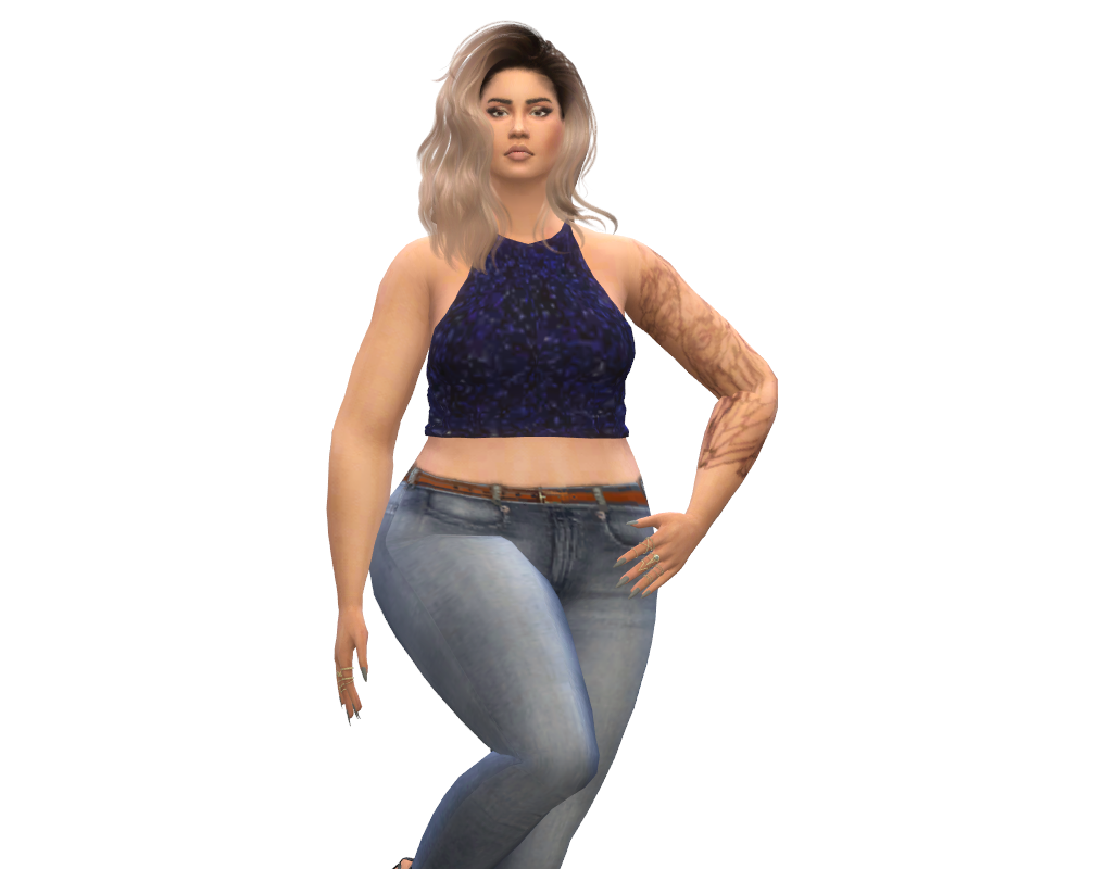 Plus Size posepack - Bommie Sims