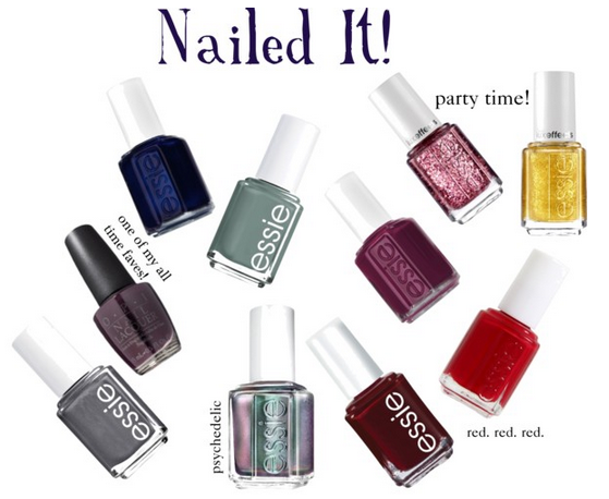 Sugar Snap Pearls {Archive}: Nailed It: Cold Weather Nail Polish