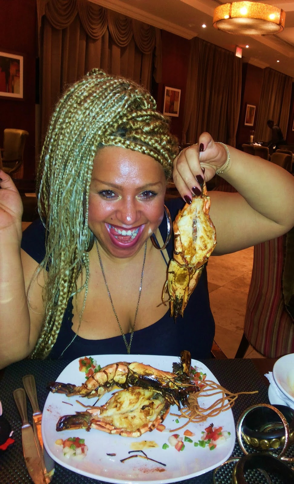 Welcome To Miss Ks World Miss K Gets Naughty Over African Seafood Delicacy