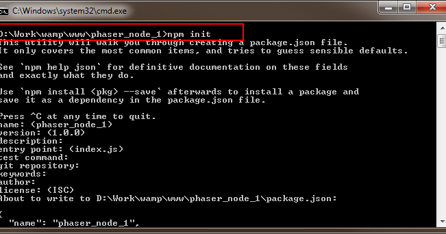 [JS] Running Phaser in Node.js | tips4design