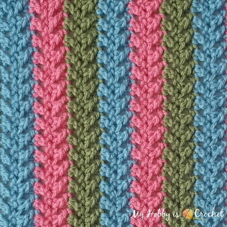 My Hobby Is Crochet: Framed Herringbone 12” Square - Free Crochet ...