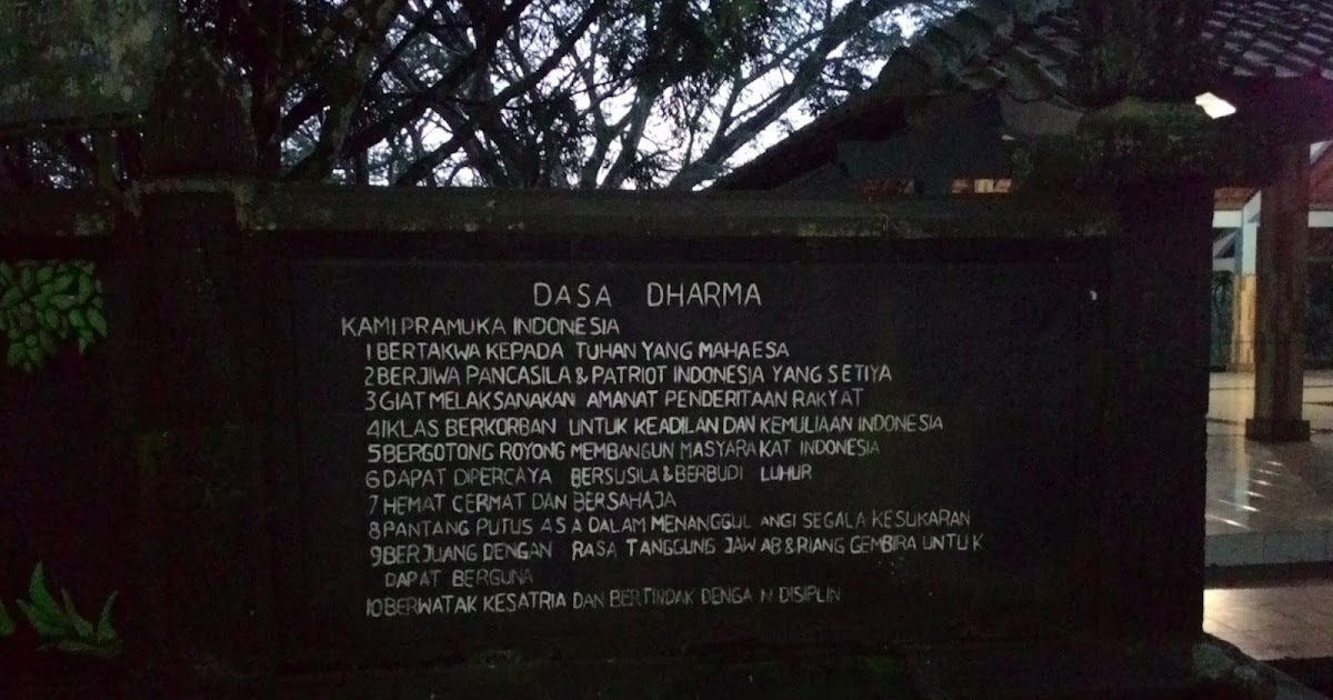 Strip: DASA DARMA DARI MASA KE MASA