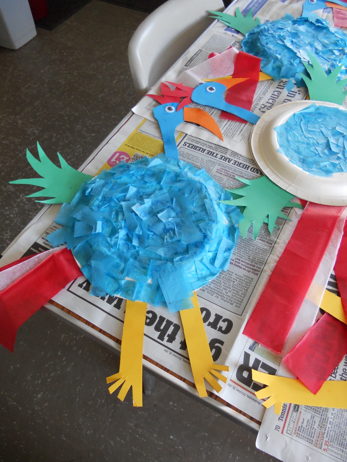 Running Rabbit Arts and Crafts: How to Make a Roly-Poly Bird!