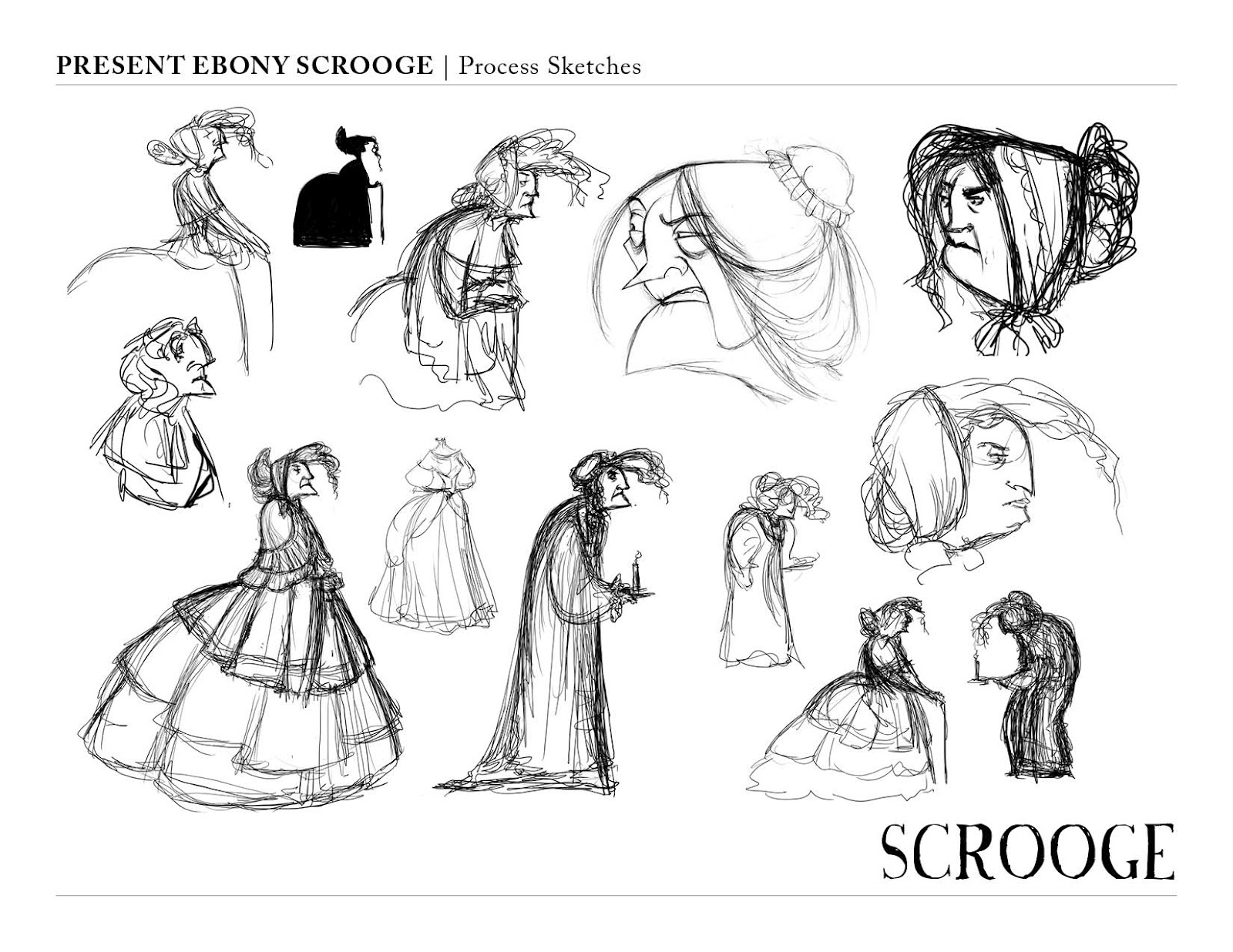 Elora's Sketchcan: Scrooge Final For David Colman's Character Design Class