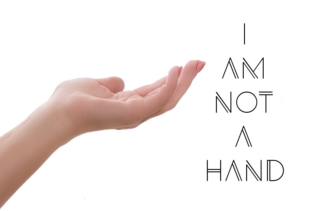 Knitted by God's Plan: I am not a Hand