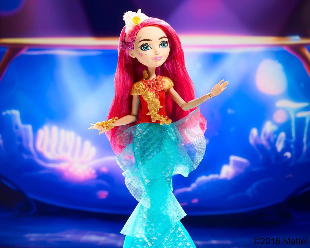 Ever After High-Pretty: Mensaje inspirado en Meeshell Mermaid