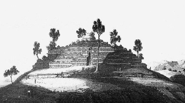 perjalananku: PENEMUAN CANDI BOROBUDOR (BORO BODO) PADA PADA MASA LAMPAU