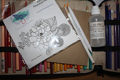 Design Junkies: How to Color on Kraft Paper