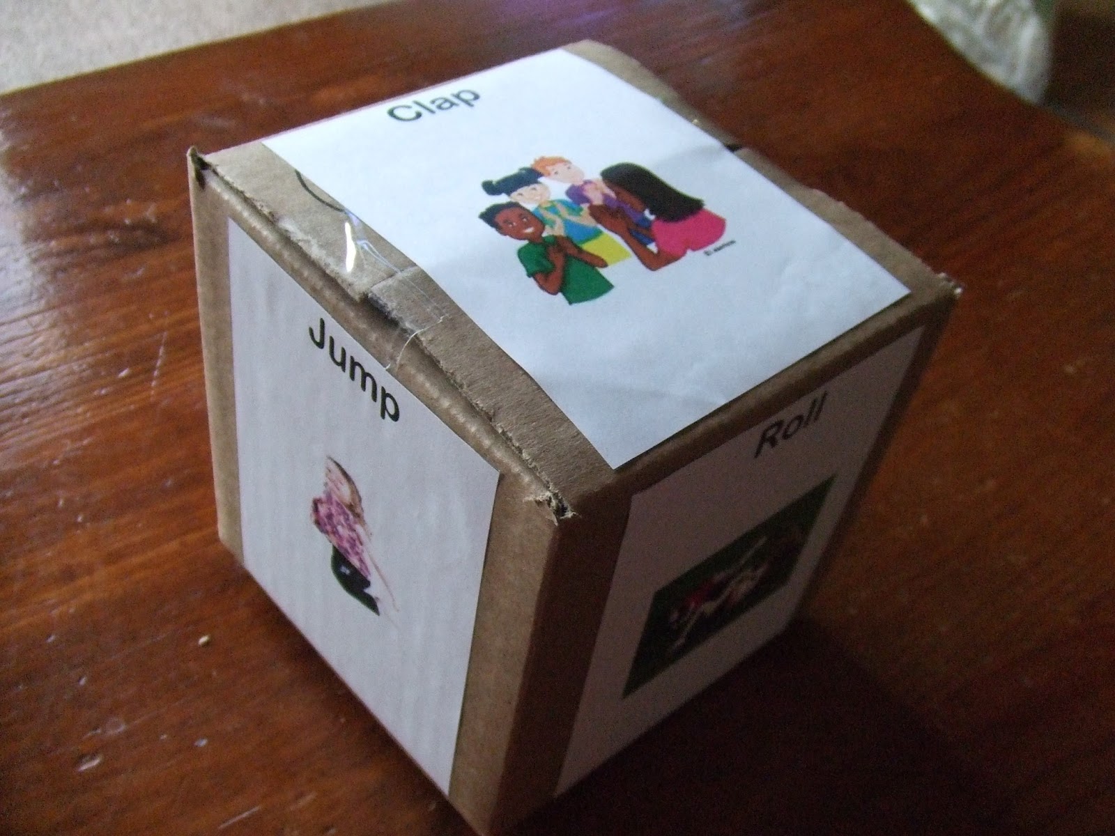 Cachey Mama's World of Learning: Exercise Cube