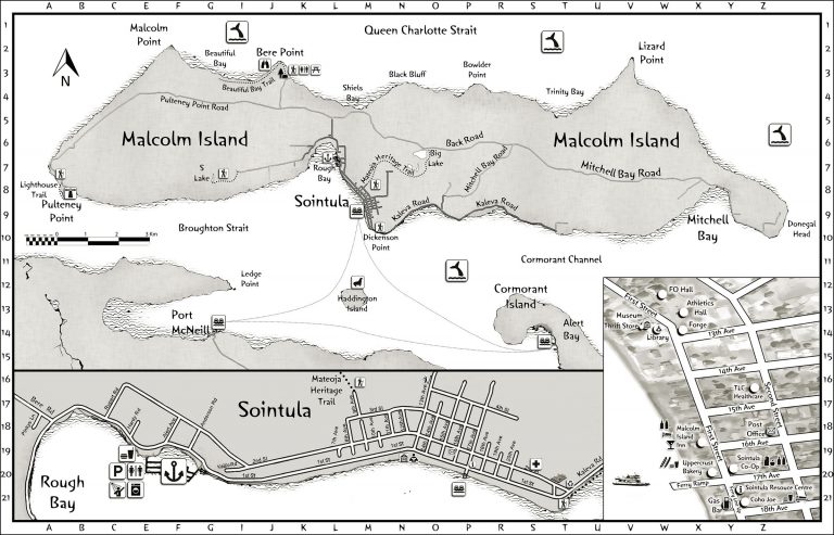 Sailing Pelagia: Sointula, and the "Beautiful Bay Trail" hike
