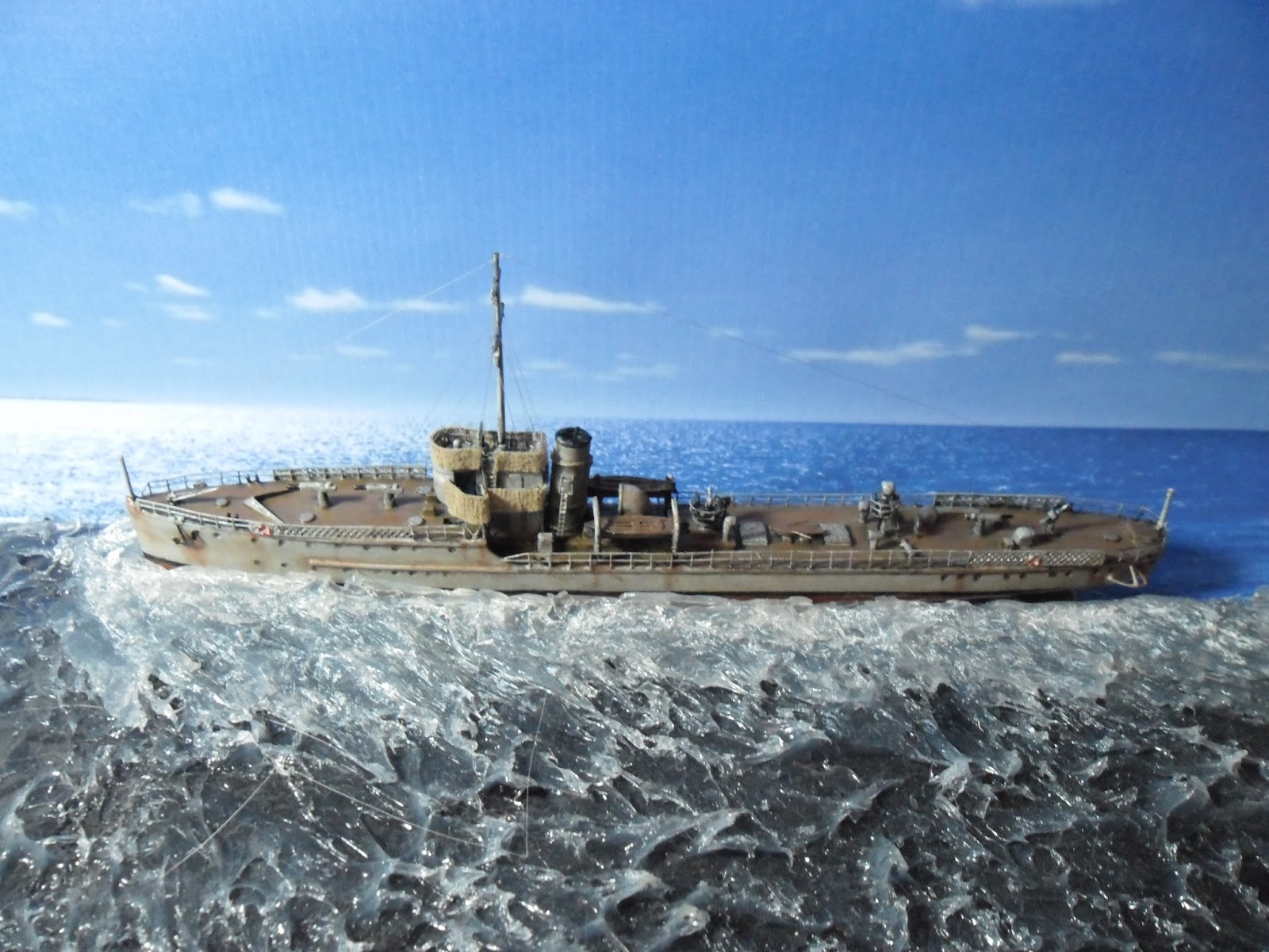 Modelarstwo okrętowe: ORP Mazur