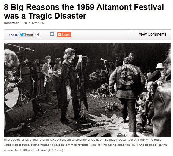 Susan Doran (an occasional blog): Altamont Free Concert 45th ...