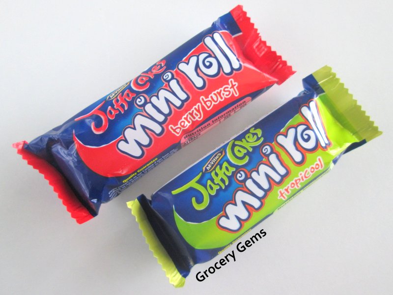 Grocery Gems: McVitie's Jaffa Cake Mini Rolls Tropicool and Berry Burst