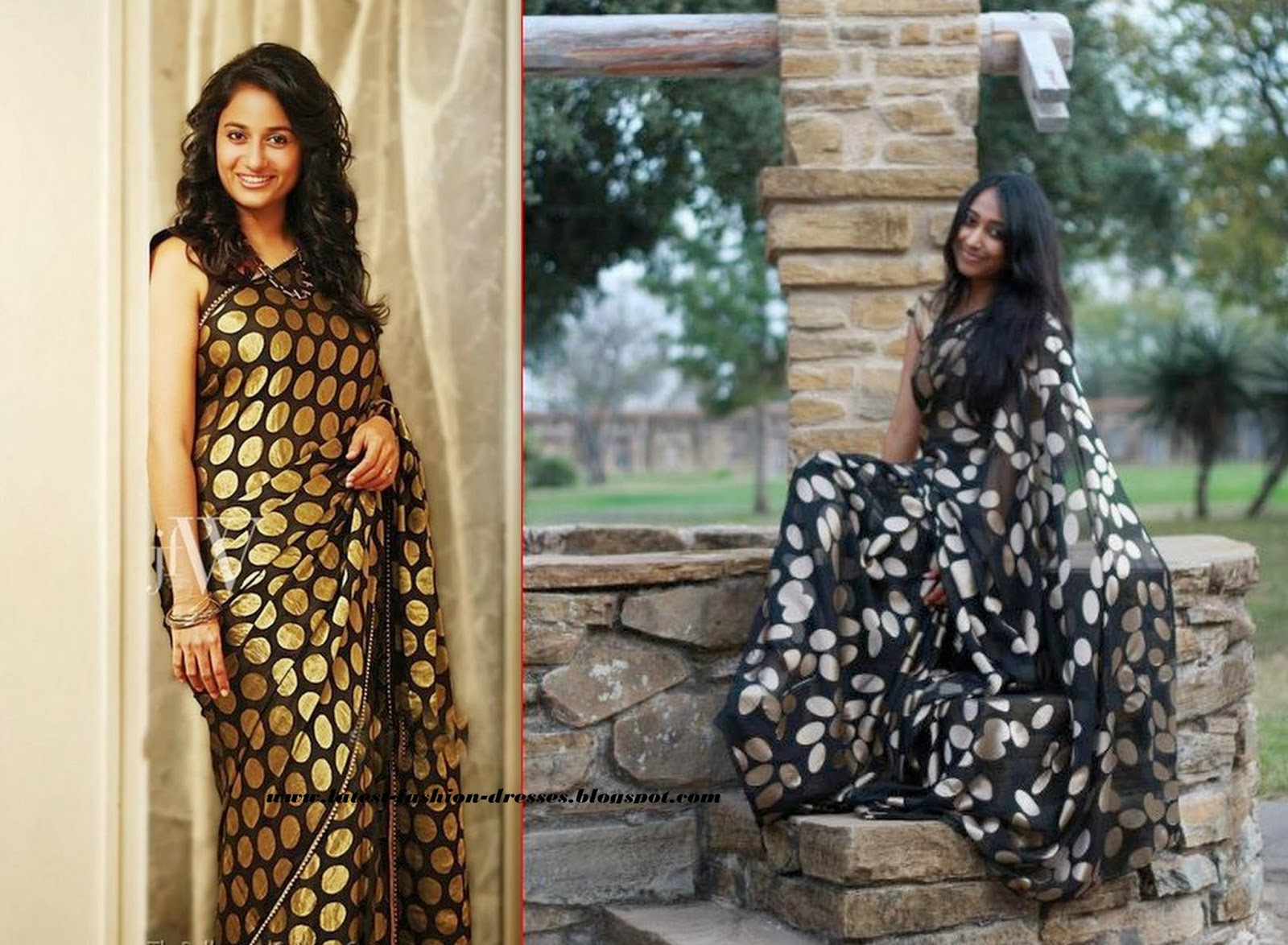 LATEST SOUTH INDIAN DESIGNER SAREE AND BLOUSE NECK DESIGNS COLLECTIONS ...