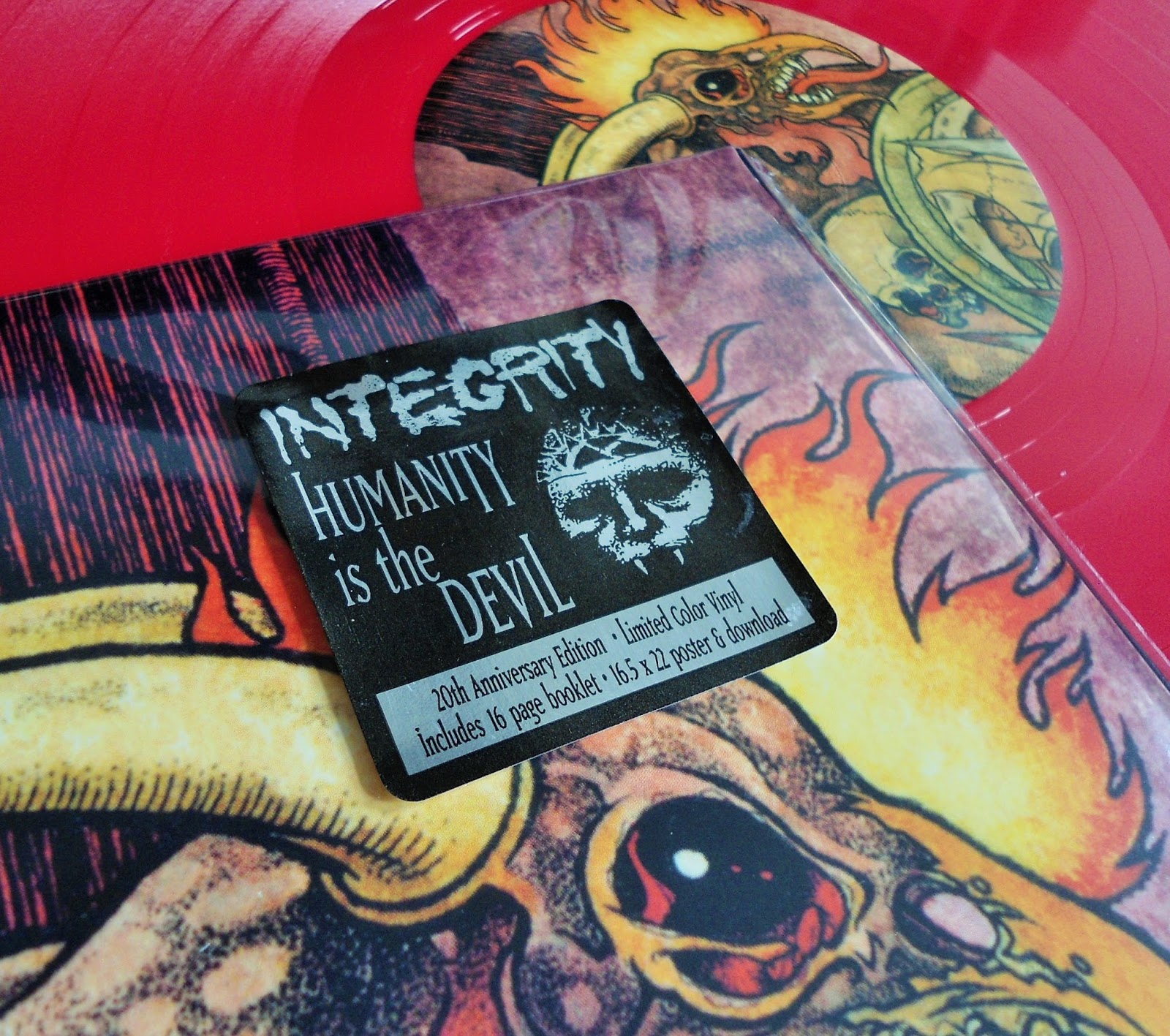 hardcore/metal vinyl: integrity - humanity is the devil rsd '16