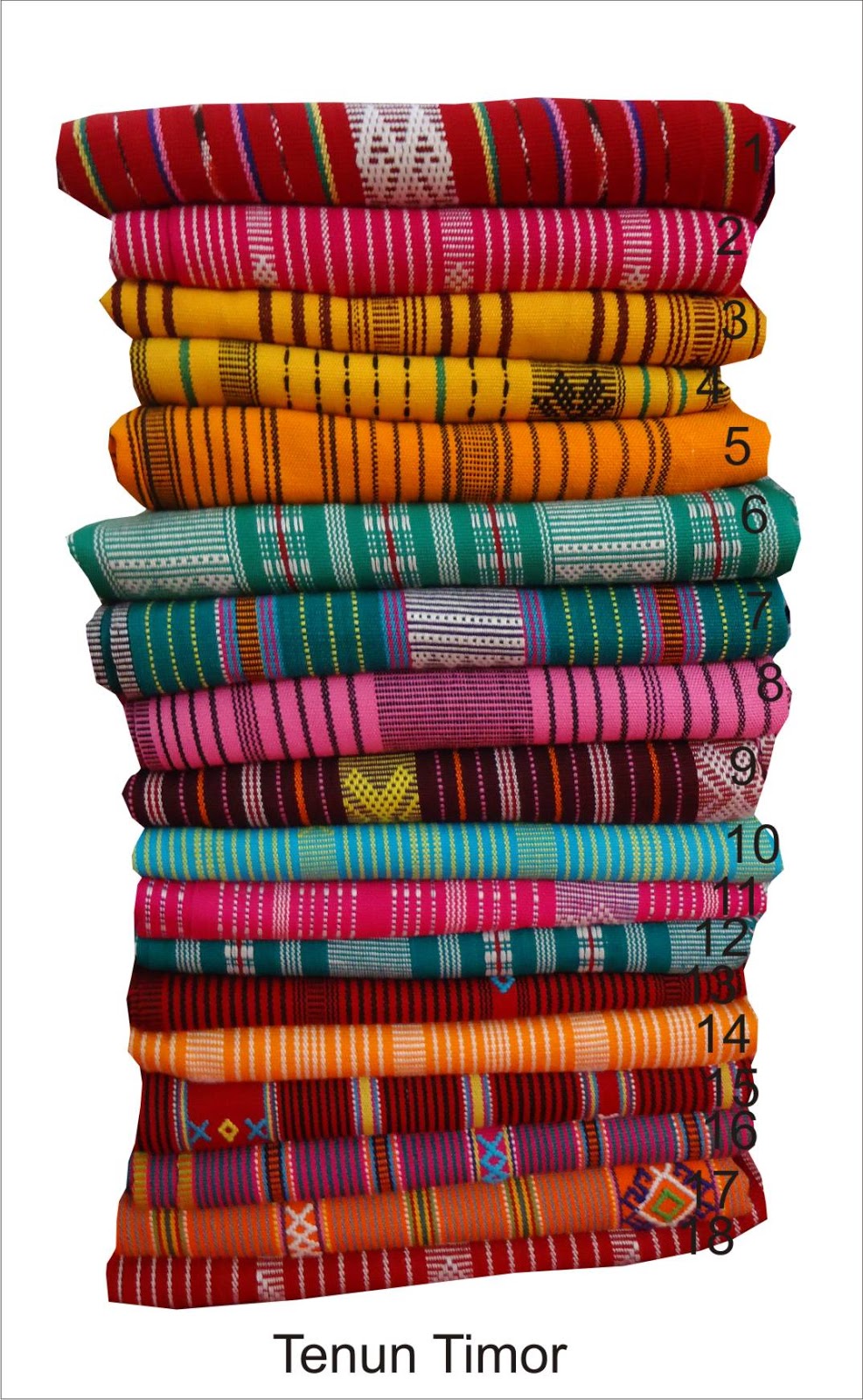 Kain Tenun Timor - Kain Ikat Motif Biboki