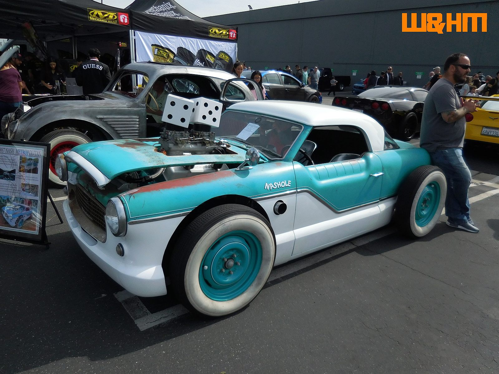 1957 Nash Metropolitan Show Car "Nashole" at 2019 Hot Wheels Legends ...