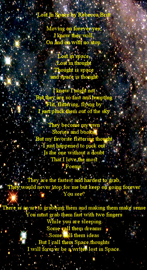 8^) BECKER'S BITZ!: Lost In Space - A Poem