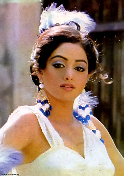 Sridevi: Sridevi and Rajesh Khanna in Masterji (1985): Bollywood ...