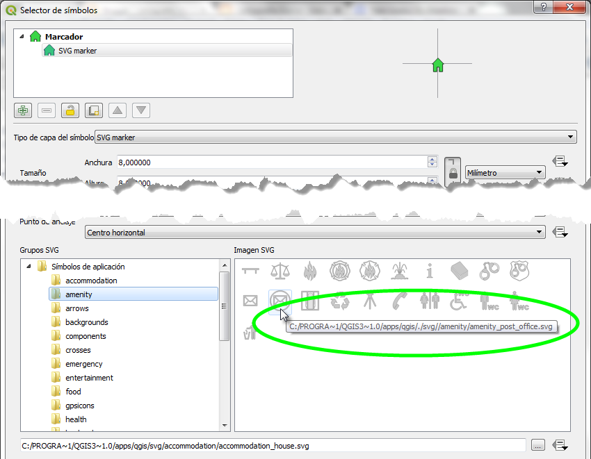 Cartografía Digital: Añadir símbolos SVG a QGIS.