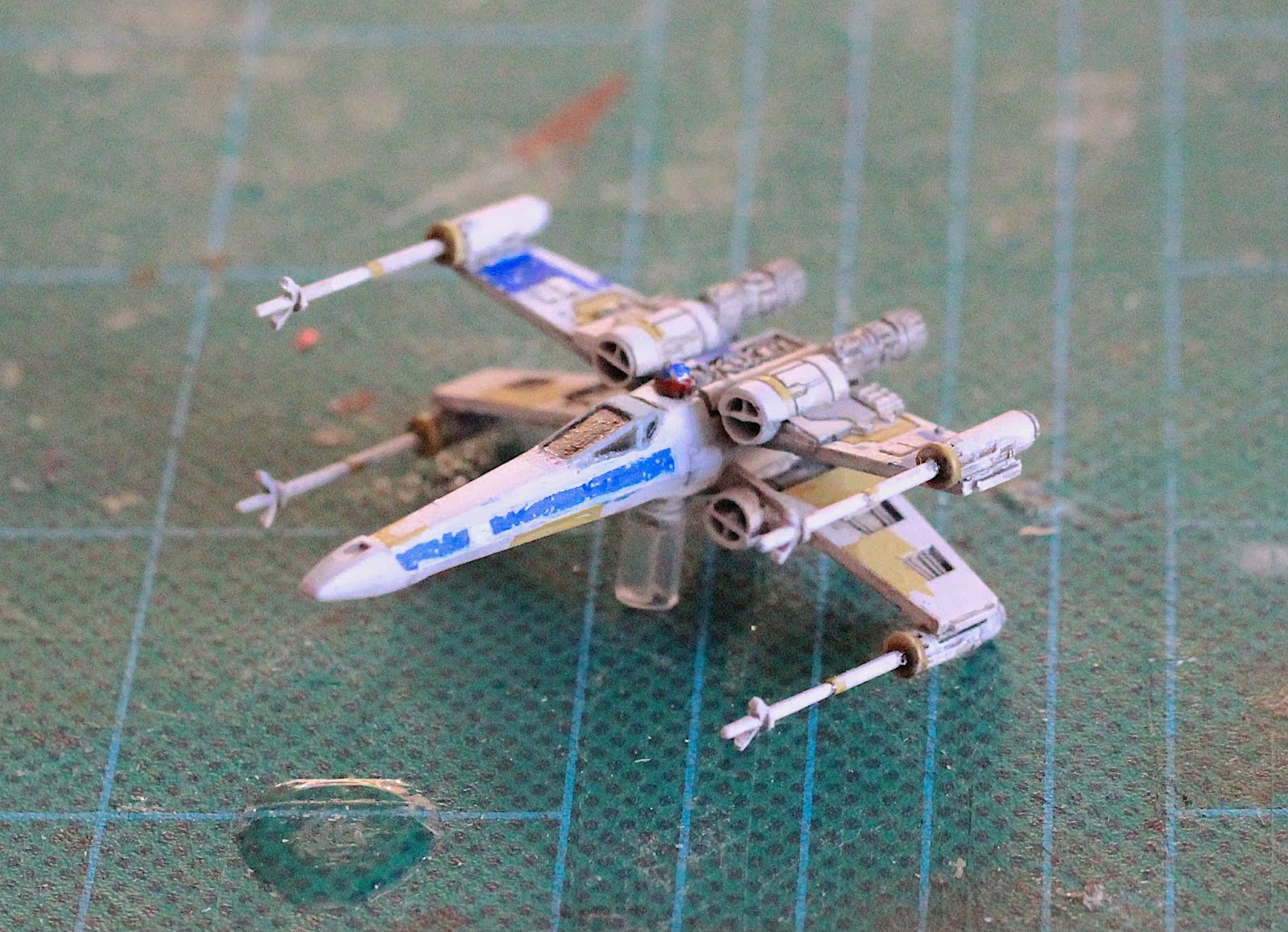 The Weasel's Page of Miniature Painting: X-Wing Blue Squadron Repaint