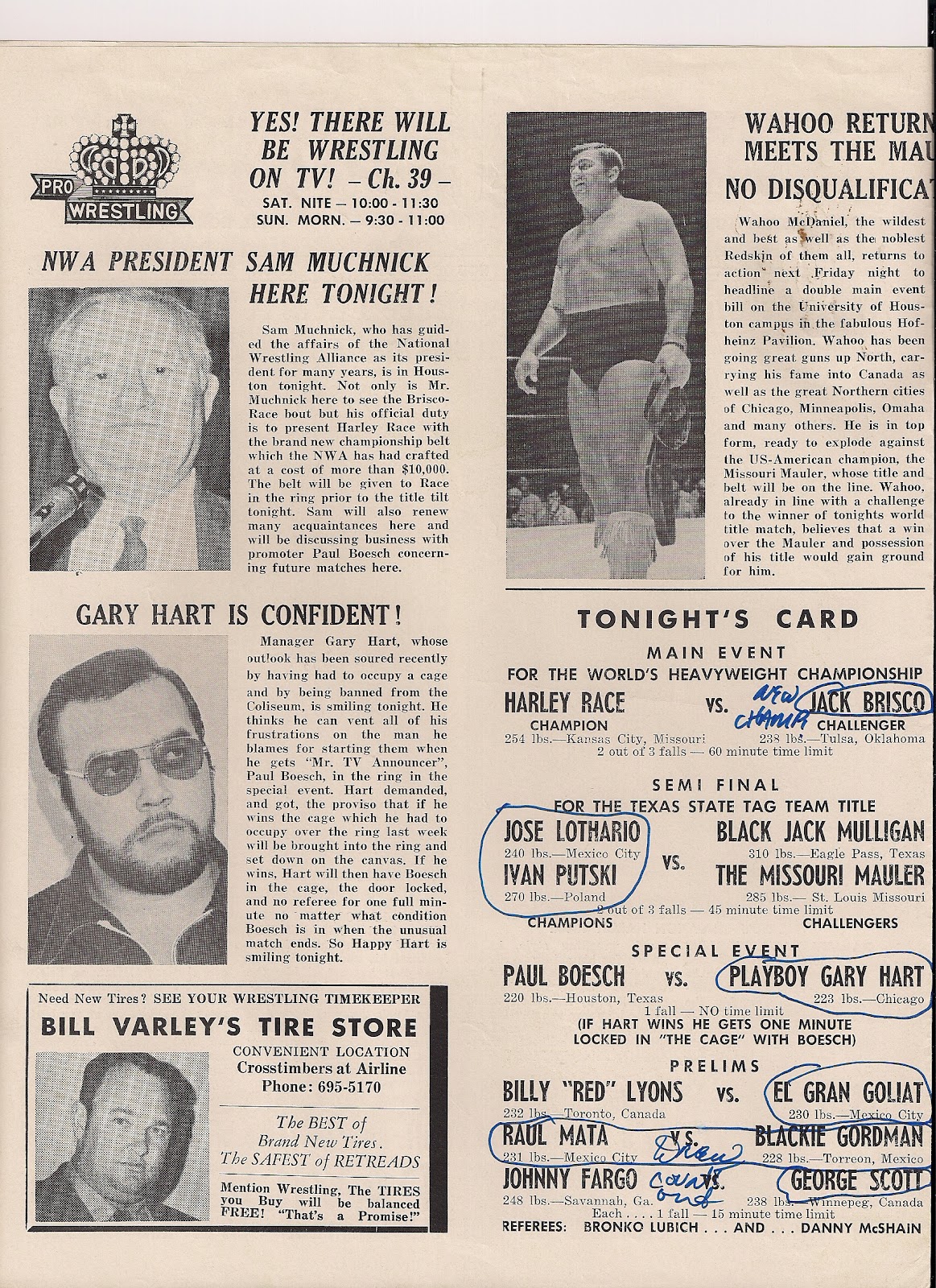 The Doctor's Note: HARLEY RACE VS. JACK BRISCO: THE NIGHT BRISCO BECAME ...