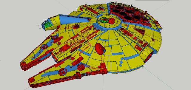 Stinson's All Things Star Wars Blog: Full Scale Falcon Project Update