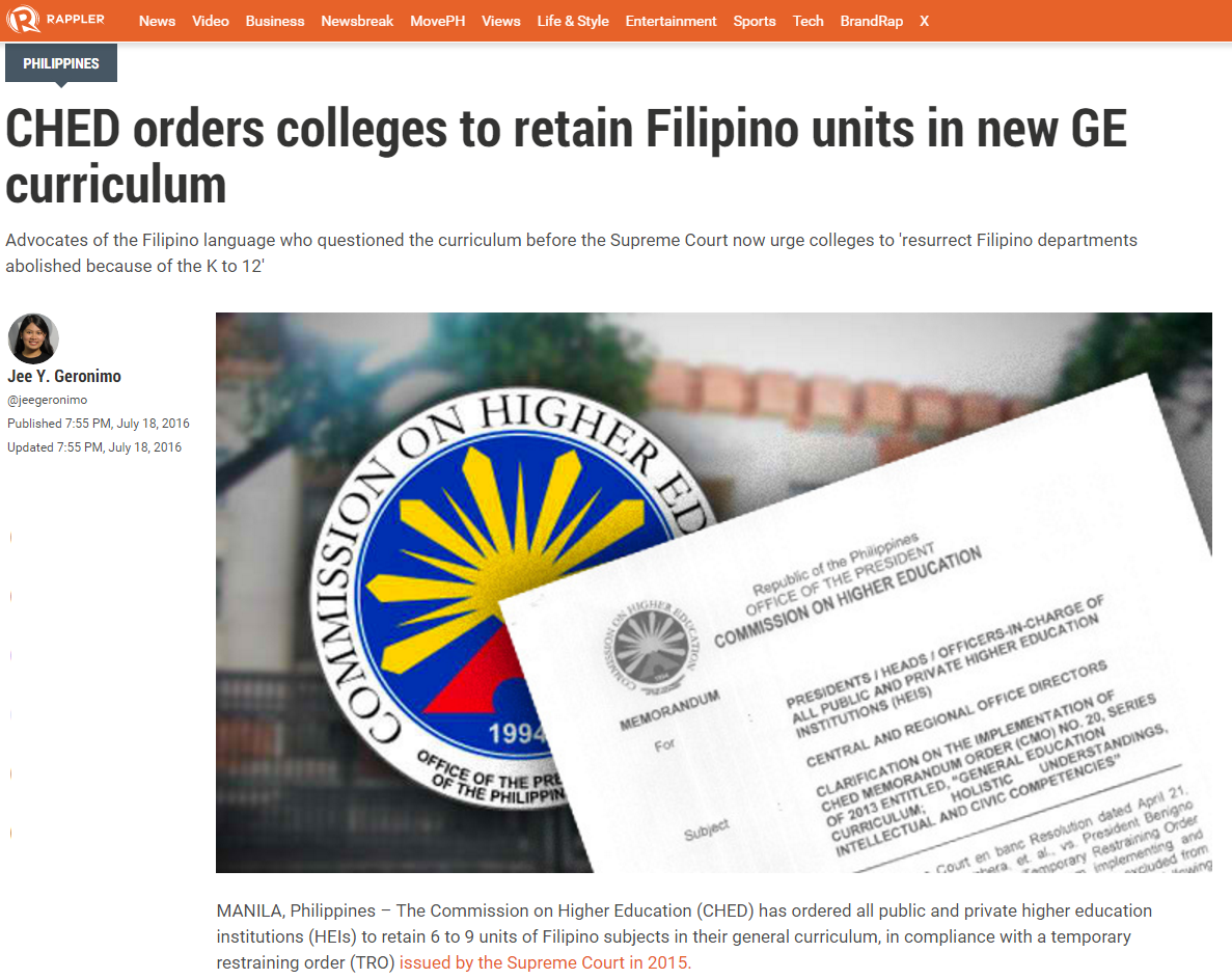 Academic Freedom - An Ideal Lost in the Philippines