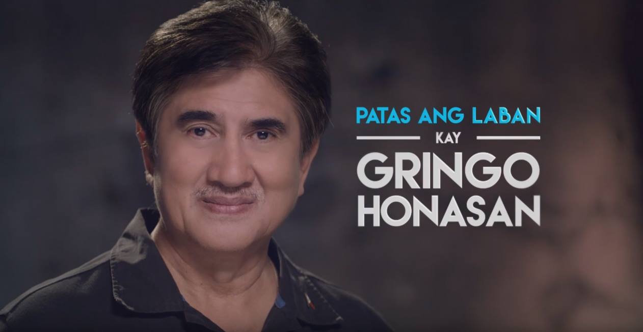 Gringo Honasan: VP Campaign on Equality and Experience - Sugarsmile