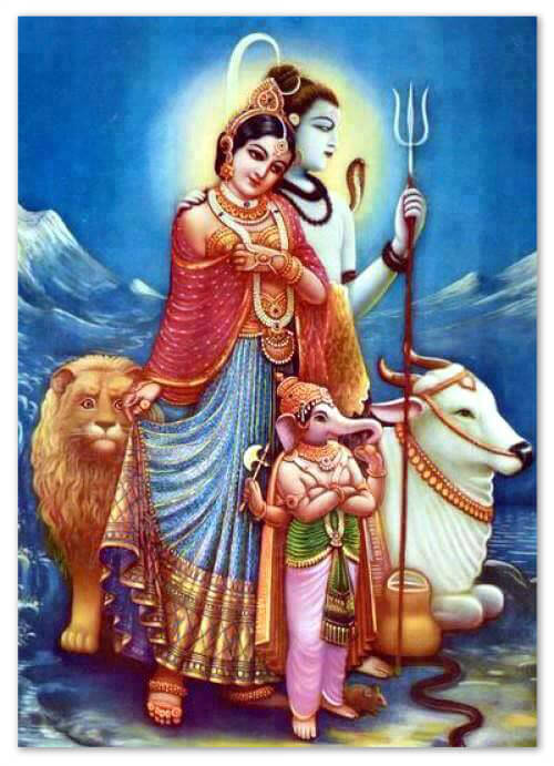 Vishnudut1926: Tapasya of Shreemati Parvati-Devi