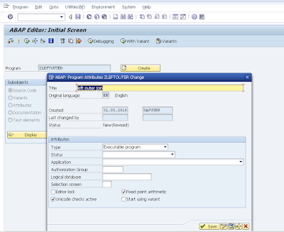 SAP TECH: Left Outer Join