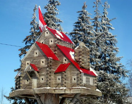 Spend Like A King: Luxury Birdhouses and Bird Mansions For Pet Birds