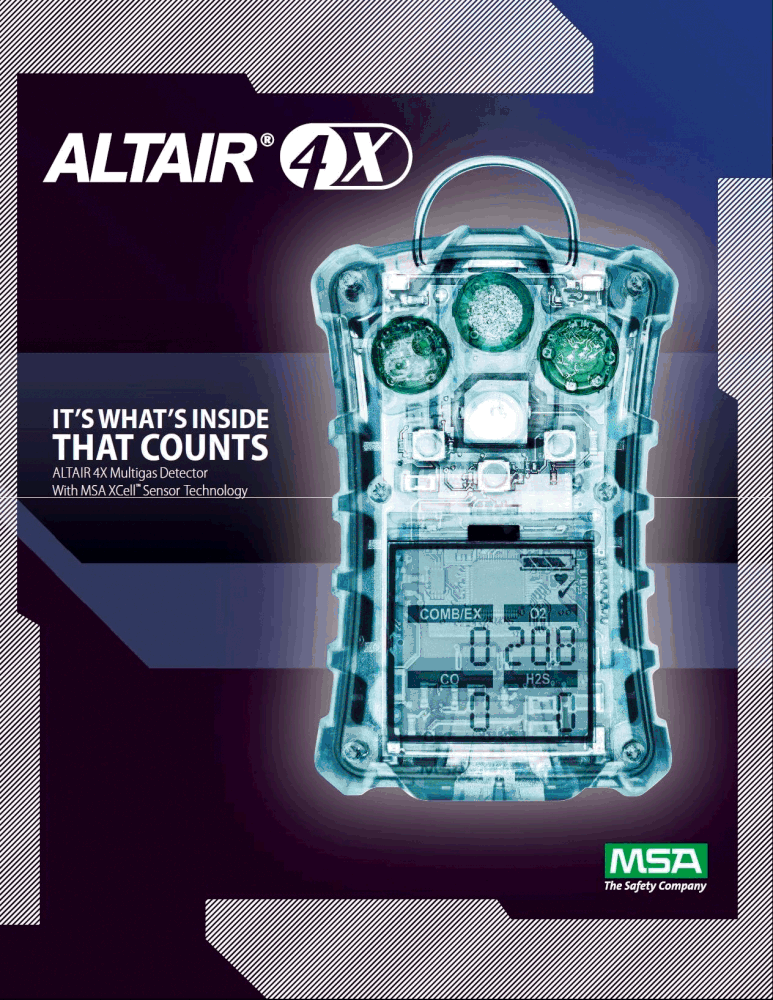 CASCO TRADING: GAS DETECTOR ALTAIR 4X
