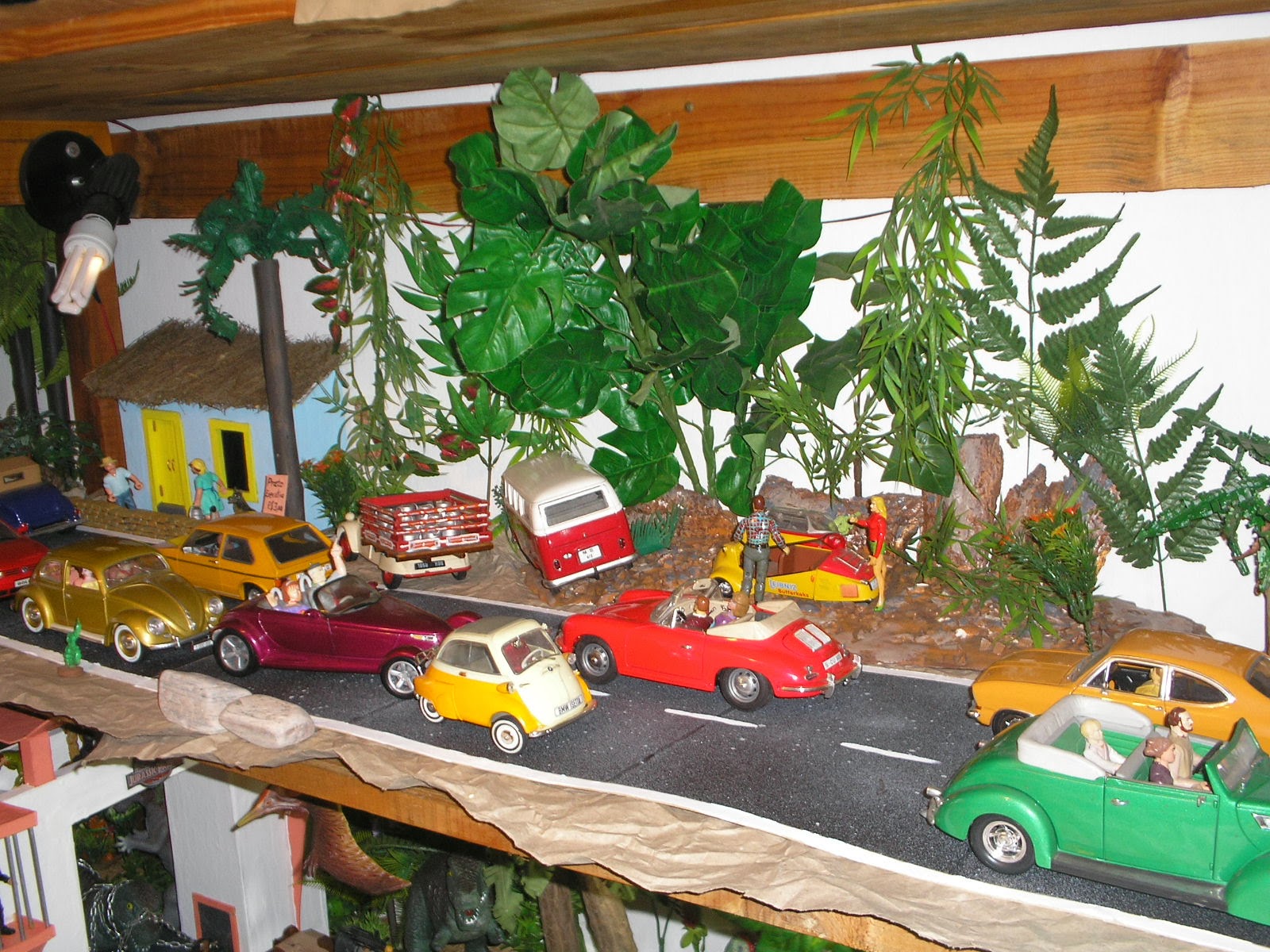 Dioramas 1:18: Estrada no interior do Brasil - Brazilian road in the ...