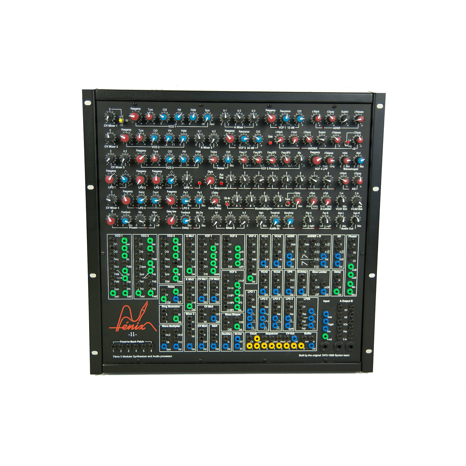 MATRIXSYNTH: SYNTON Fenix II Modular Synth SN 40-R1-PH