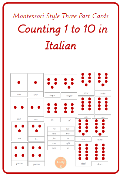 Lolly K Resources: Counting in LOTE