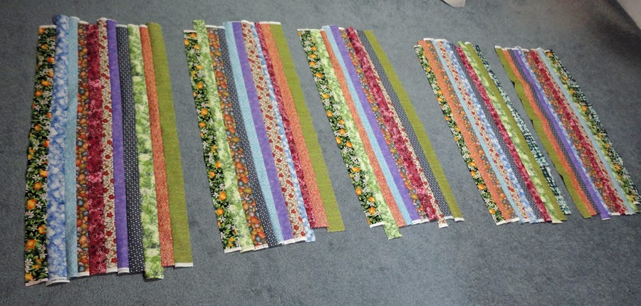 Patchwork Breeze: Fabric Strip Exchange Project