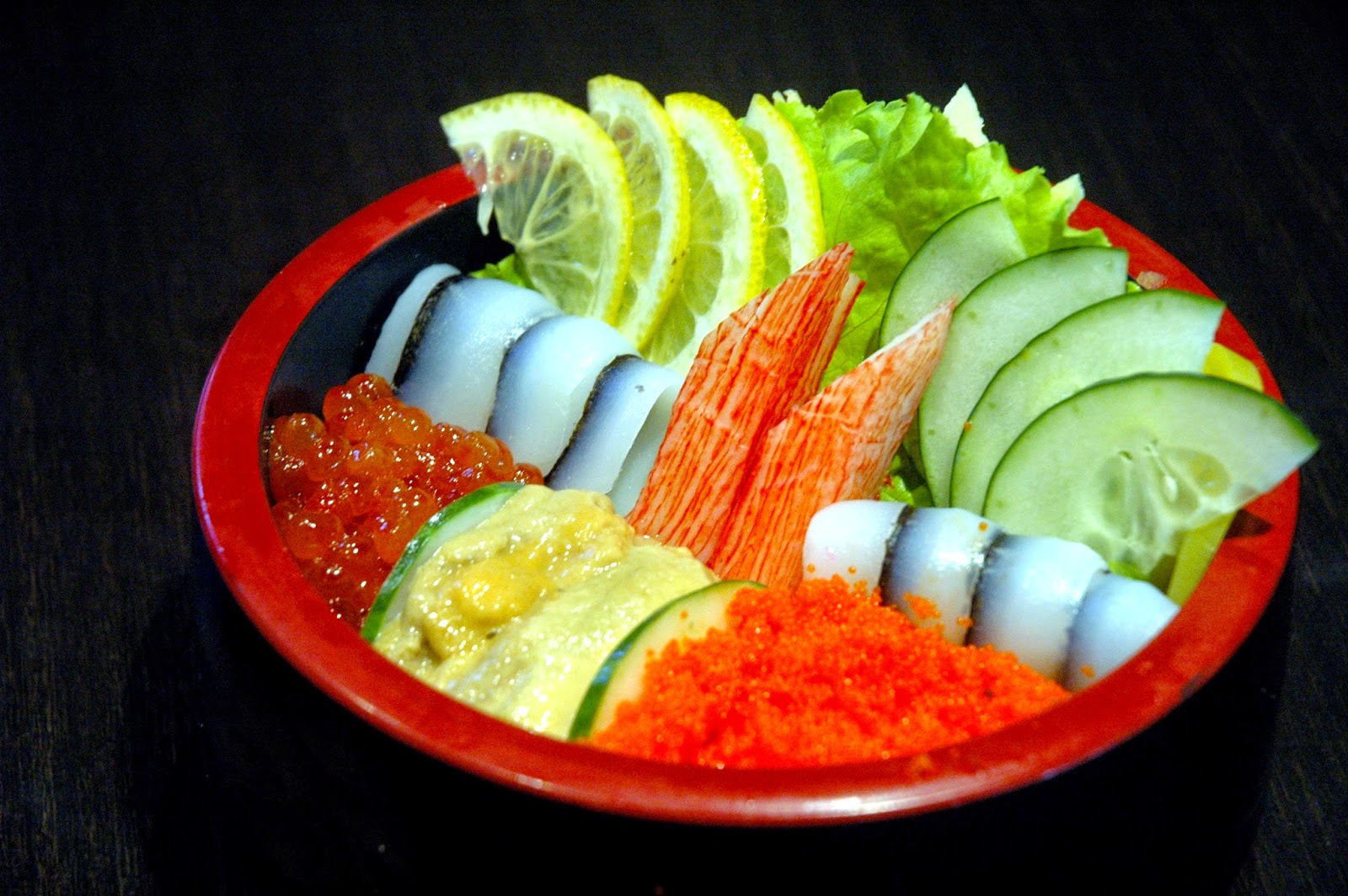 DUDE FOR FOOD: Chirashi? Here's Four From Yumi...