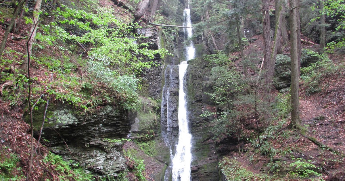 Two of the Best Falls in PA: Silverthread and Dingmans Falls, Delaware ...