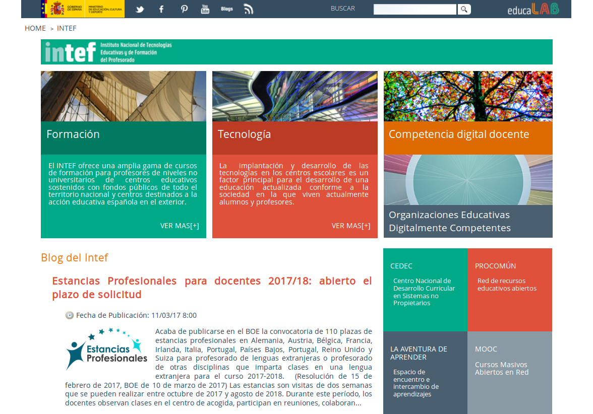 Formació Permanent amb INTEF