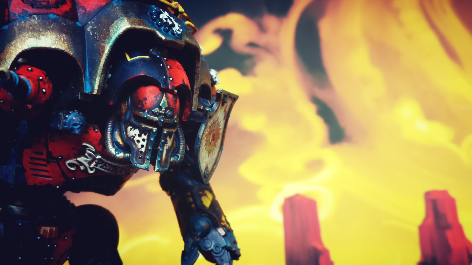 Confessions of a 40k addict: Imperial Knights - House Corvus Twins in ...