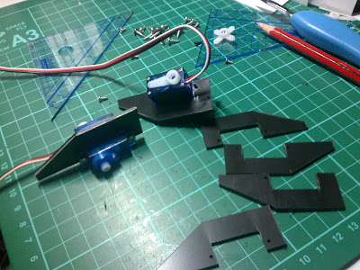 Arduino, Electronics and Programming: Hexapod Robot with 2 DOF legs ...