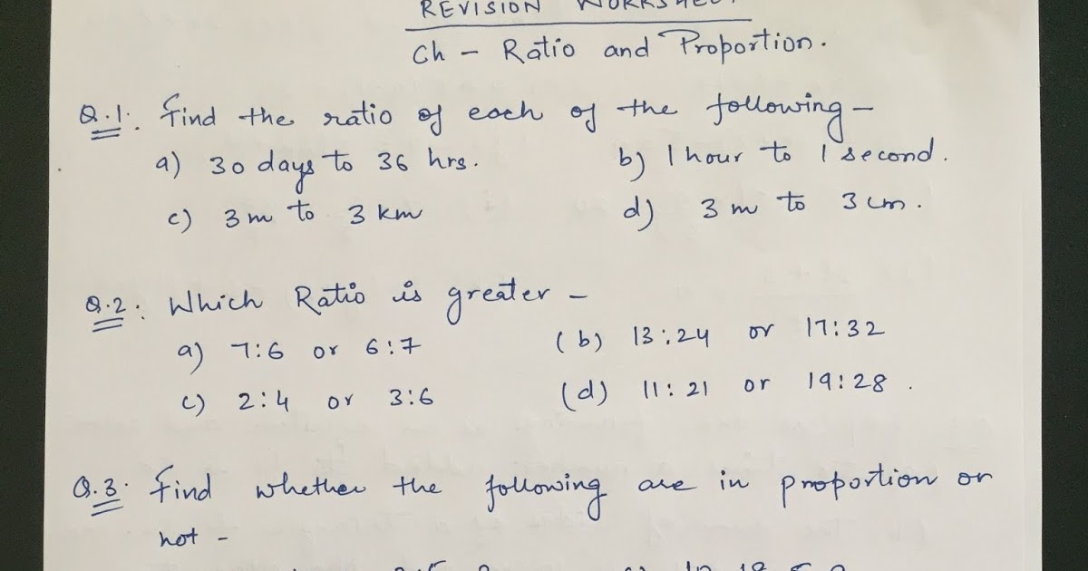 APS, Golconda | Priyanka Gupta: CLASS 7 / MATHS / REVISION WORKSHEET ...